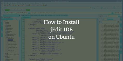 how to install jedit development environment on ubuntu