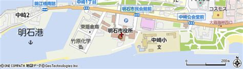 兵庫県明石市の地図 住所一覧検索｜地図マピオン