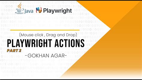 Playwright Ders 9 Actions Part 2 Mouse Click Ve Drag And Drop Youtube