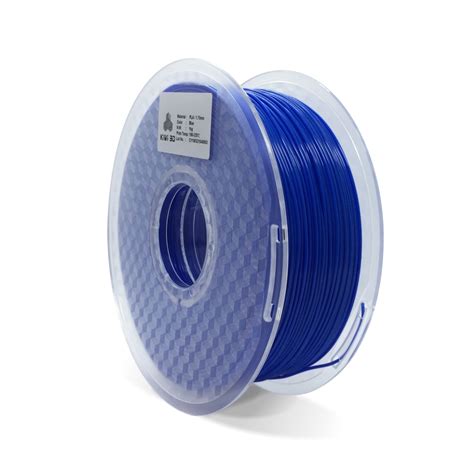 Kiwi3d Matte Blue Pla 3d Printer Filament 1 75m 1kg Spool Kiwi 3d