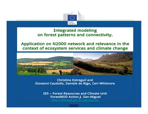 Pdf Integrated Modeling Of Large Scale Forest Patterns And Connectivity Of Protected Areas And