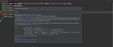 Postcss Support Ides Support Intellij Platform Jetbrains