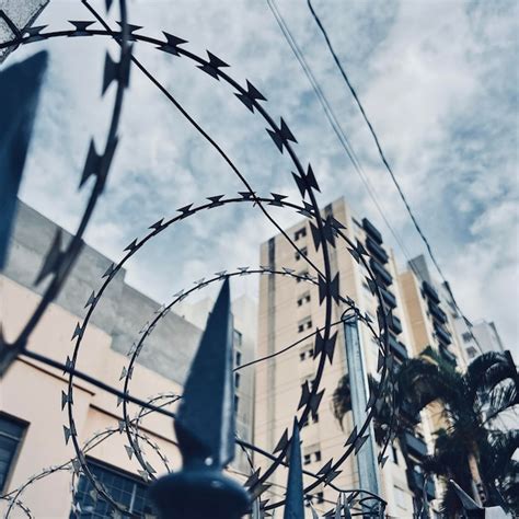 Premium Photo Street Security Fancy