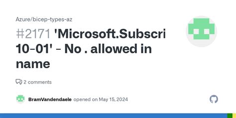 Microsoftsubscriptionaliases2021 10 01 No Allowed In Name