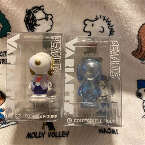 スヌーピー フィギュア ヴァリアーツ Peanuts 冬 新年バージョン メルカリ