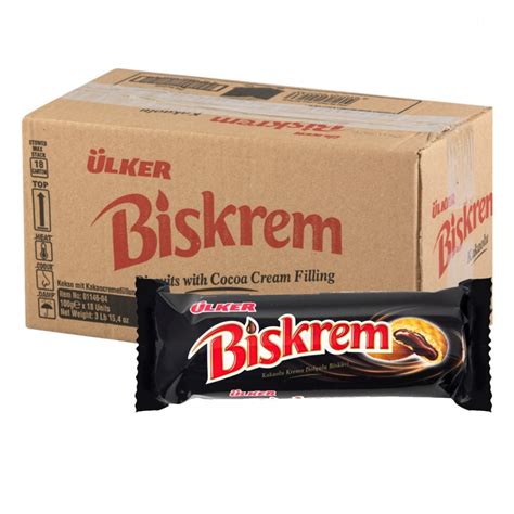 Ülker Biskrem Cocoa Cream Filled Biscuits Bturkish