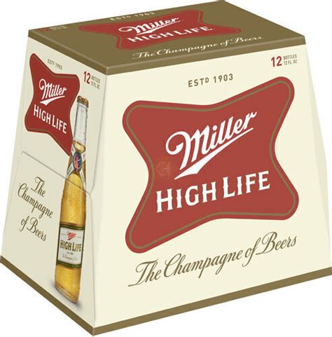 Miller High Life 12oz Bevys