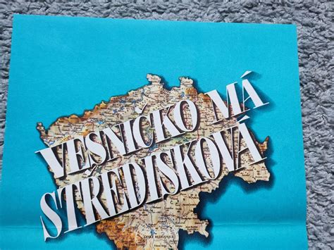 Originální Starý Filmový Plakát Film A 3 Vesničko Má Středisková Menze