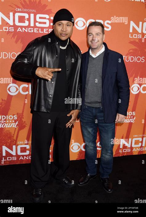 Ll Cool J And Chris Odonnell Arriving To The Ncis Los Angeles
