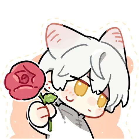 Twitch Emotes Discord Emotes Pack 8 Cute White Bunny Emotes Style 2 Set