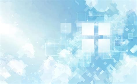 Abstract Blue Tech Background Premium AI Generated Image