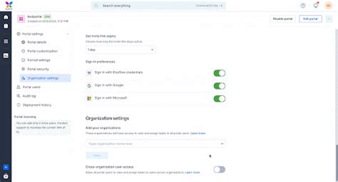 Introducing Organization Settings In Kissflow Portals Product Announcements Kissflow Community