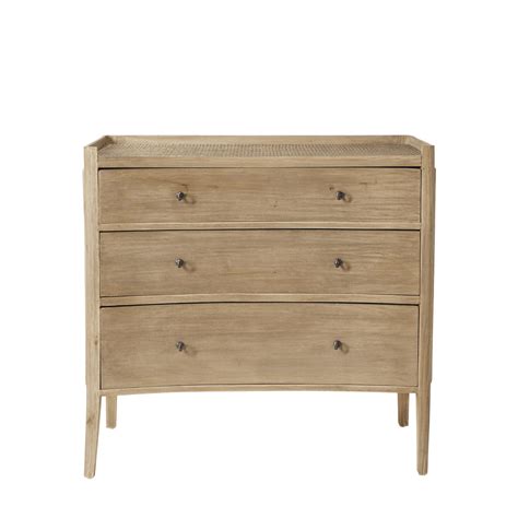 Oka Large Balabac Chest Of Drawers Natural Chest Of Drawers Wood