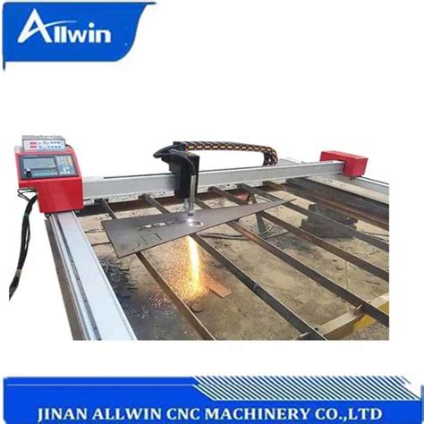 CNC Plasma Cutter Machine Portable Gantry Plasma Cutting With Huayuan Lgk 63A 100A 120A Dual