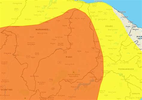 Inmet Emite Novo Alerta Para Chuvas Intensas Em Municípios Do Piauí