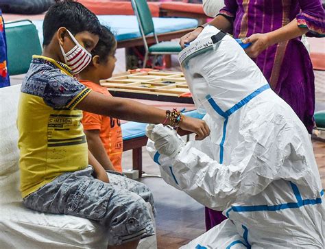 Muted Raksha Bandhan Celebrations Amid Covid Pandemic