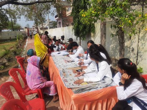 Free Medical Checkup Camp By Nss Unit 05 Csjmu Campus Under One Day