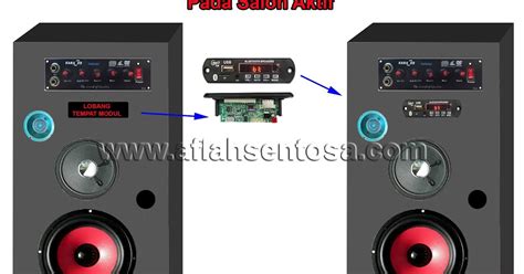 Cara Memasang Modul MP3 Player USB Pada Salon Aktif Aflah Sentosa