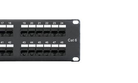 D Link 48 Port Patch Panel Hub Computers