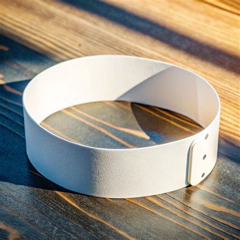 White Wristband Blank Mockup Premium Ai Generated Image