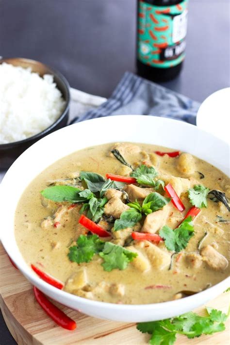 Easy Thai Green Chicken Curry That Spicy Chick