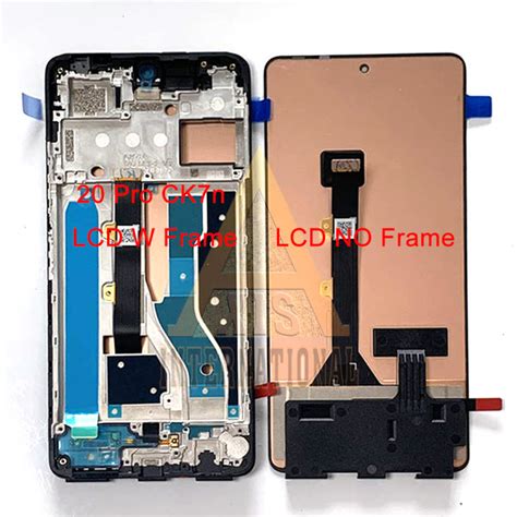 Original 6 67 For Infinix Tecno Camon 20 CK6n LCD Screen Touch Frame Panel For Tecno Camon 20