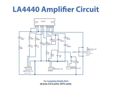 La4440 Based Amplifier Circuit Board Artofit