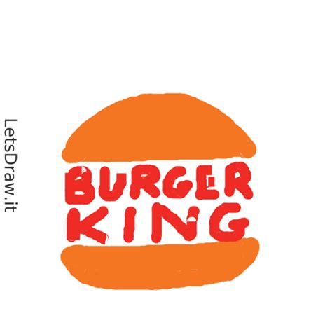 How To Draw Burger King 78tcxrh9jpng Letsdrawit
