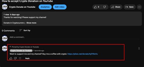 How To Accept Crypto Donations On YouTube
