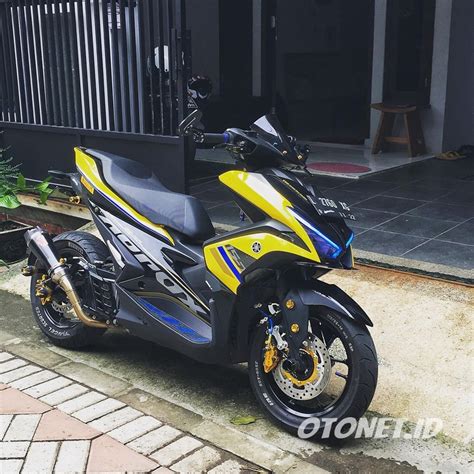 16 Modif Jok Motor Aerox Konsep Terkini