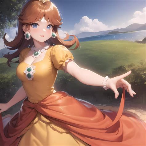 Princess Daisy By Hinotori91 On Deviantart