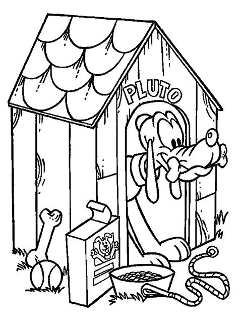 Dibujo Pluto Para Colorear