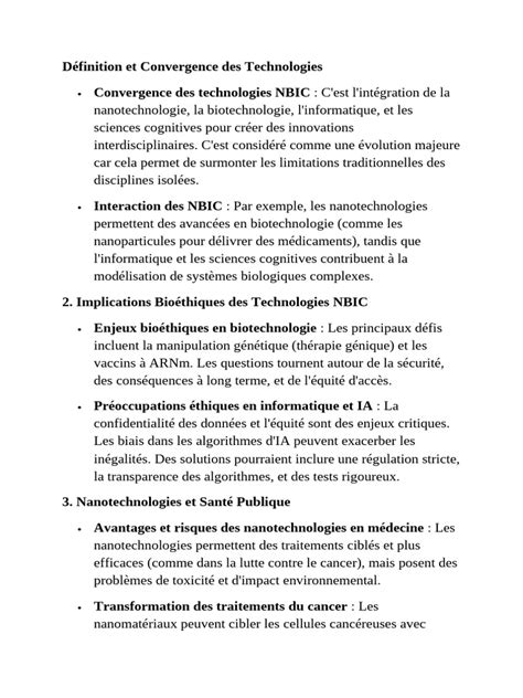 Définition Et Convergence Des Technologies Pdf