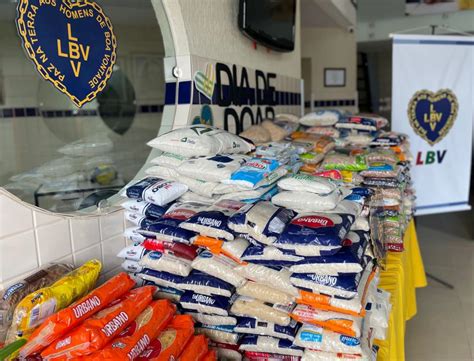 Parceria Entre LBV E Comunidade Da Luta Arrecada Quase 8 Toneladas De