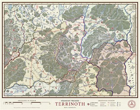 Polnocny Wschod Terrinoth By Mapyniepraktyczne On Deviantart