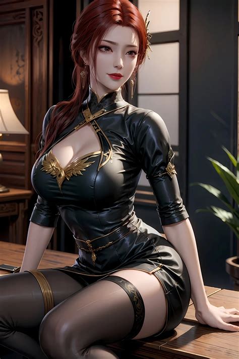 国漫女神斗破苍穹雅菲姐 完美曲线