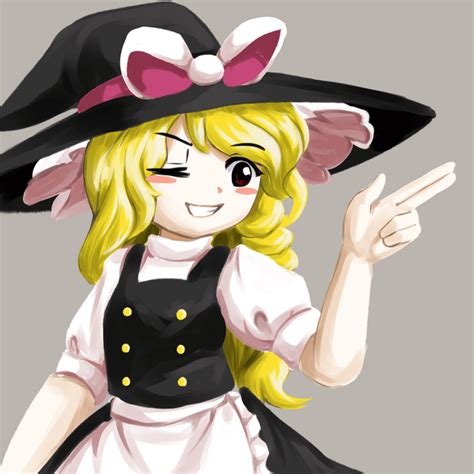 I Drew Touhou 19 Marisa Rtouhou