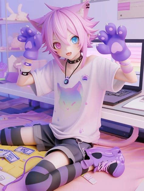 Anime Neko Femboy