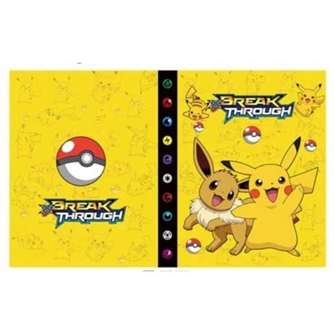 Jual Album Kartu Pokemon Tcg Card Isi 30 Lembar 240 Kartu Pikachu