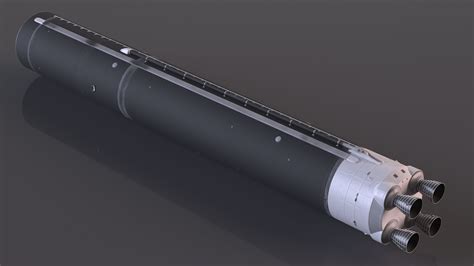 Space Launch System Core Stage 3d Model 39 Max 3ds Blend C4d Fbx Ma Lxo Obj Free3d