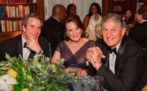 Stuart Holliday Grace Bender Sen Joe Manchin Hollywood On The Potomac