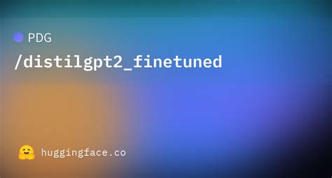 Pdgdistilgpt2finetuned · Hugging Face