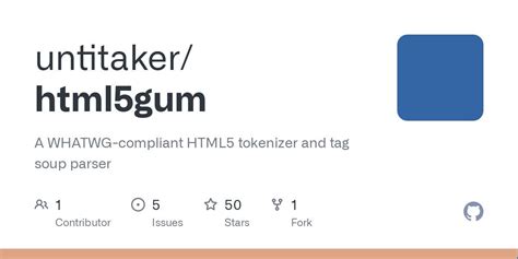 html5gum a whatwg compliant html5 tokenizer and tag soup parser rust