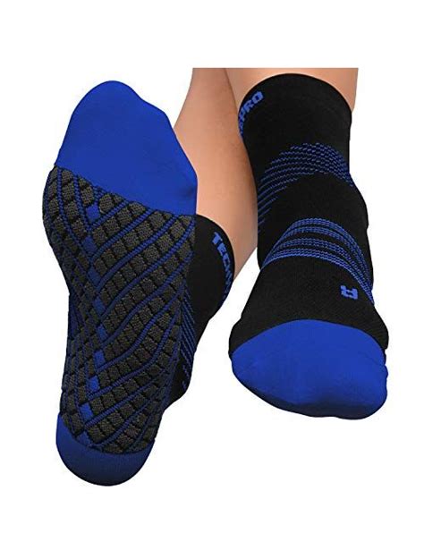 Buy TechWare Pro Plantar Fasciitis Socks Therapy Grade Cushion Ankle Compression Socks Women