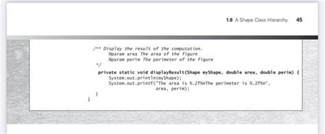 Solved Java Programming Read The Case Study A Shape Class Chegg