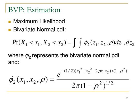 Ppt Multivariate Probit Powerpoint Presentation Free Download Id