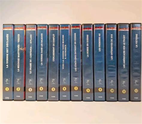 La Grande Guerre 1914 1918 Coffret Vhs Et Fascicules Collection