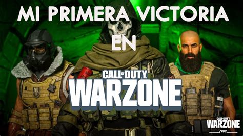 Mi Primera Victoria En Warzonewarzoneclip Youtube