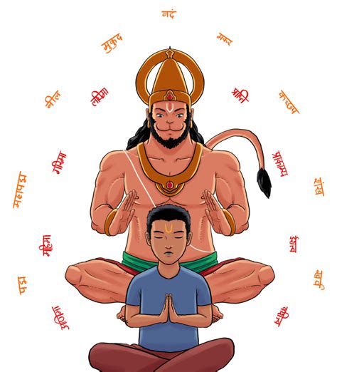 The Walking Lord Shiva Of Varanasi Hanuman Chalisa Combo