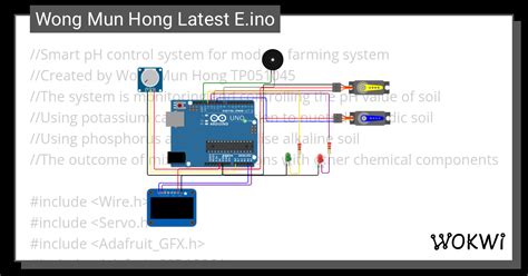 Wong Mun Hong Latest E Ino Wokwi ESP32 STM32 Arduino Simulator